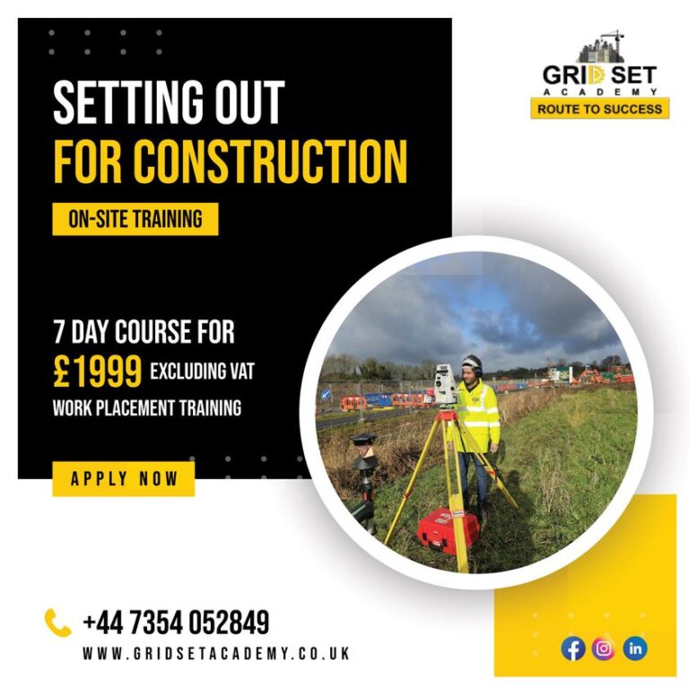 Setting Out for Construction – Setting Out Engineer Course